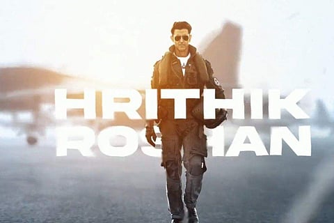 Hrithik Roshan’s 'Fighter' motion poster packs a solid punch laced with ...