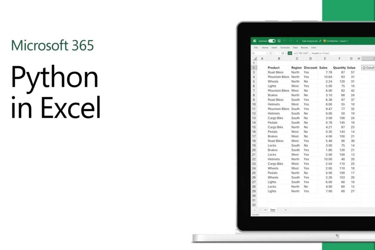 Microsoft introduces Python in Excel
