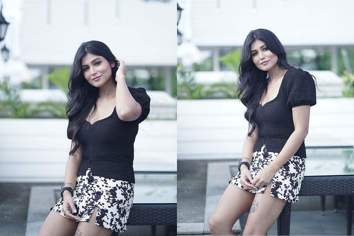 Madhurima Basak on Lady Queen Gents Parlour