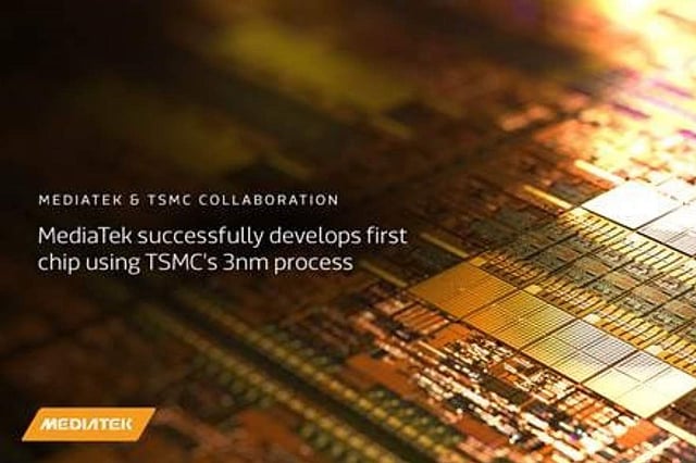 MediaTek develops 1st chip with TSMC's 3nm process, mass production in 2024