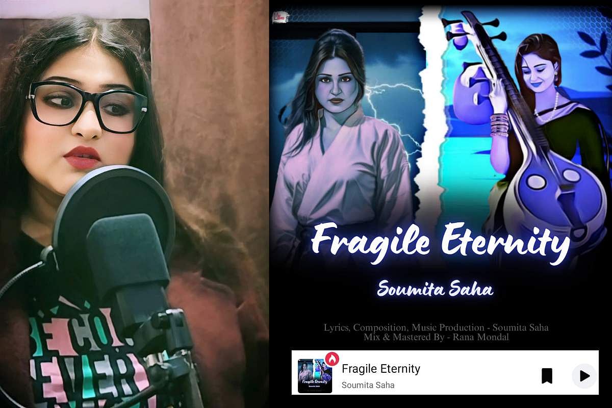 Soumita Saha drops her 1st single of the year, Fragile Eternity