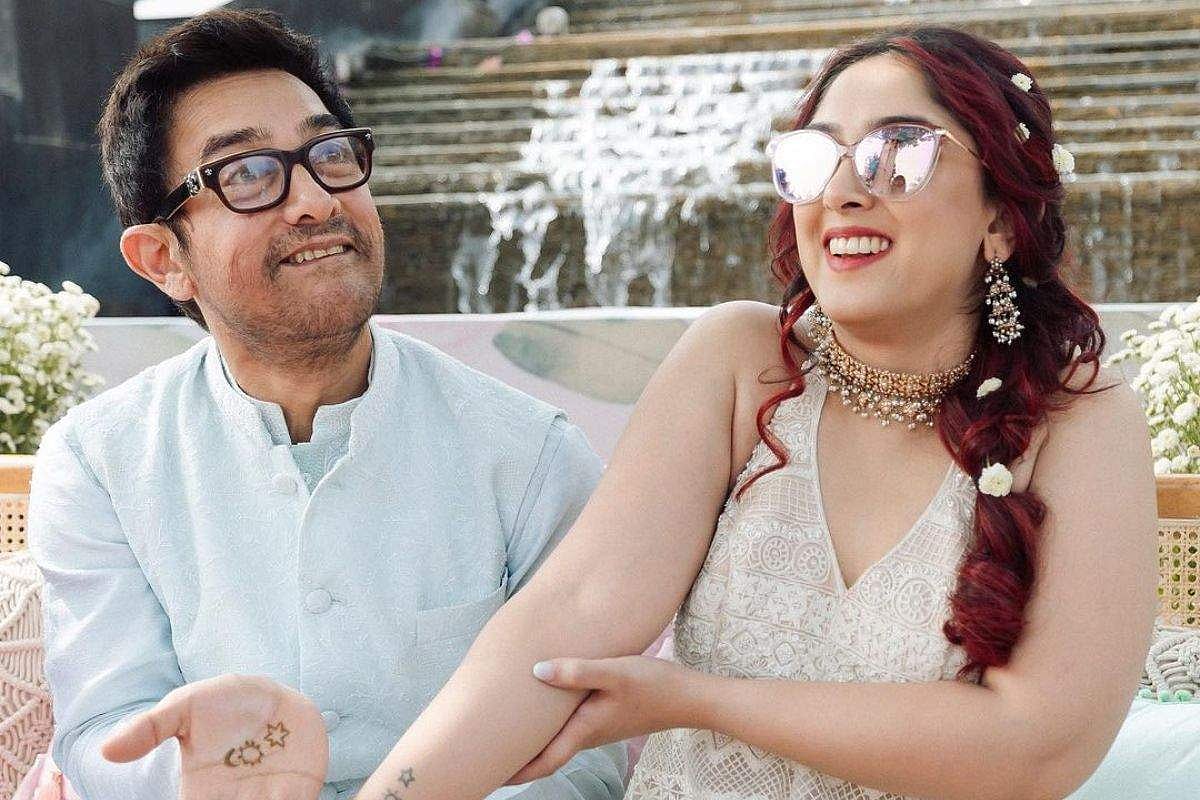 Aamir Khan picks Ira Khan’s mehendi design during her wedding celebrations, fans shower praises for