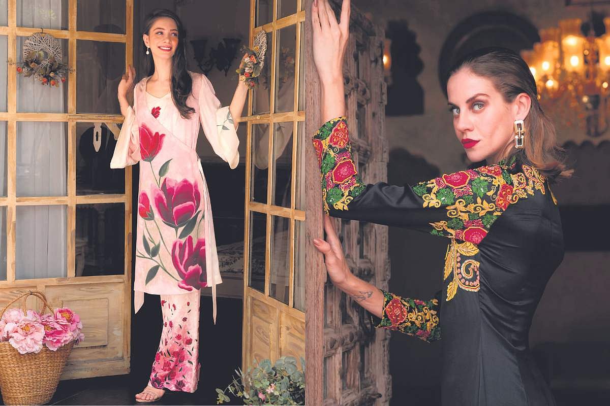 Rooh by Shivani's Peace Silk Collection is a testament to ethical and ...