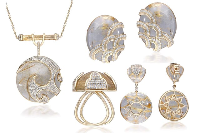 H Ajoomal Fine Jewellery's Gold Streak is a fusion of artistic ingenuity