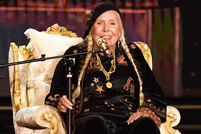 Grammy Awards 2024: Joni Mitchell marks 1st ever Grammys performance ...