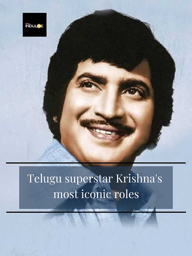 Veteran Telugu actor Krishna, popularly known as 'the Andhra James Bond ...