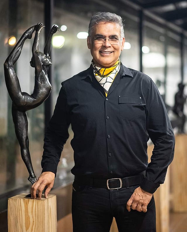 Raj Shahani's bronze dancers in Caesura/Continuum come to life at ...