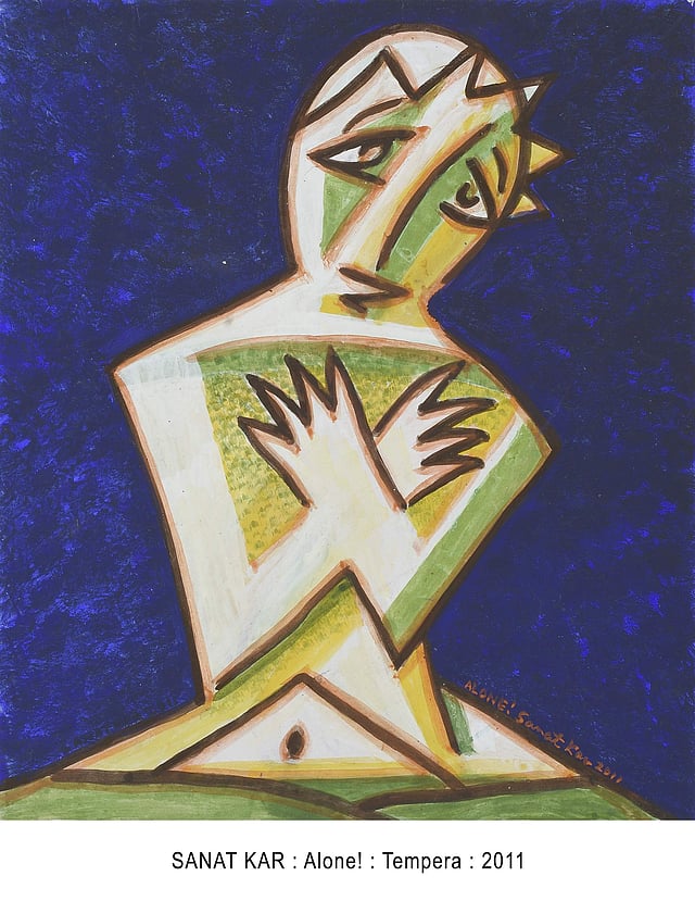 Art special: Veteran painter Sanat Kar's retrospective at CIMA ...