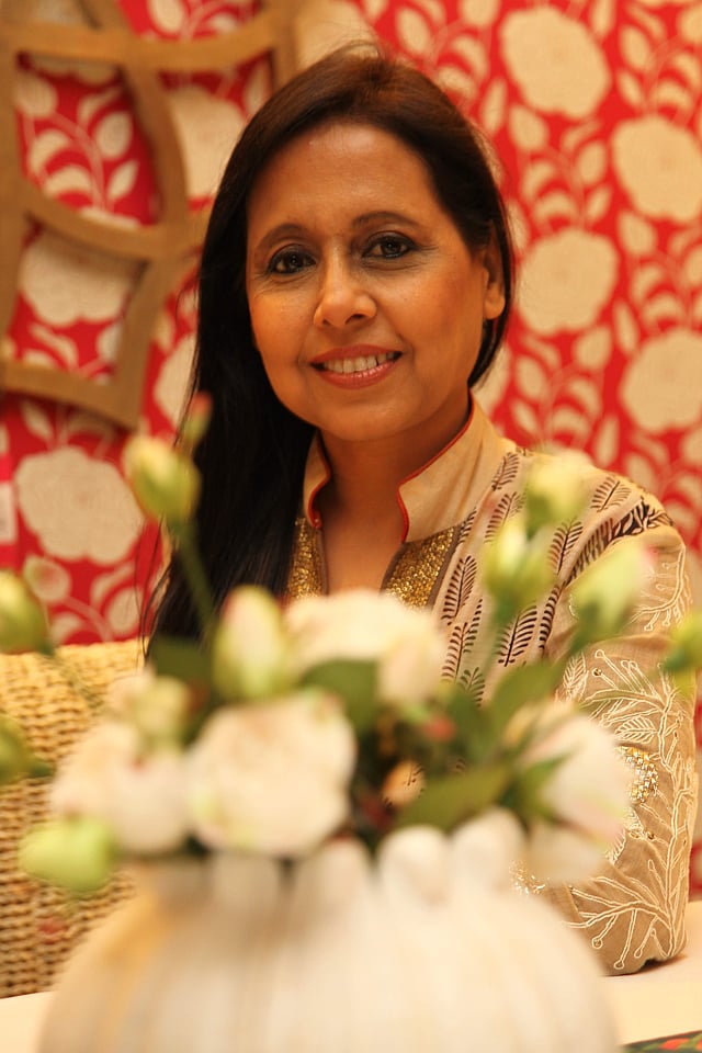 New collection: Anju Modi Unveils Her Latest Designs in Hyderabad ...