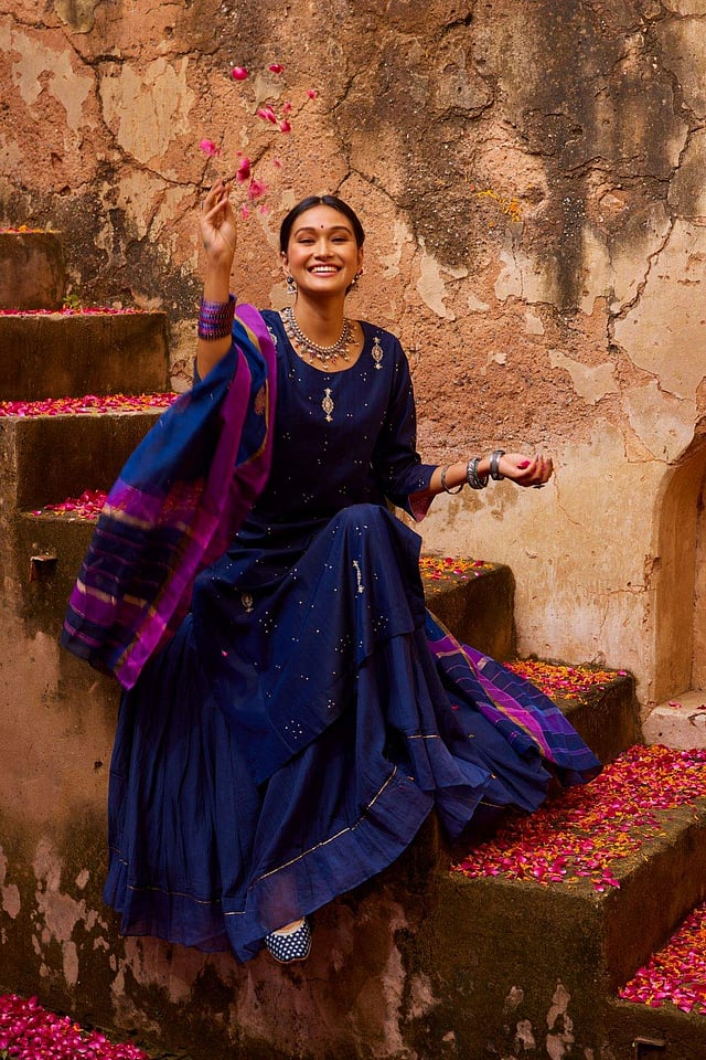 Fabindia has launched its own festive collection of saris and kurtas ...