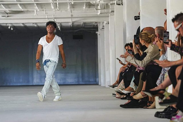 Designer Prabal Gurung’s Spring-Summer 2023 collection at New York ...