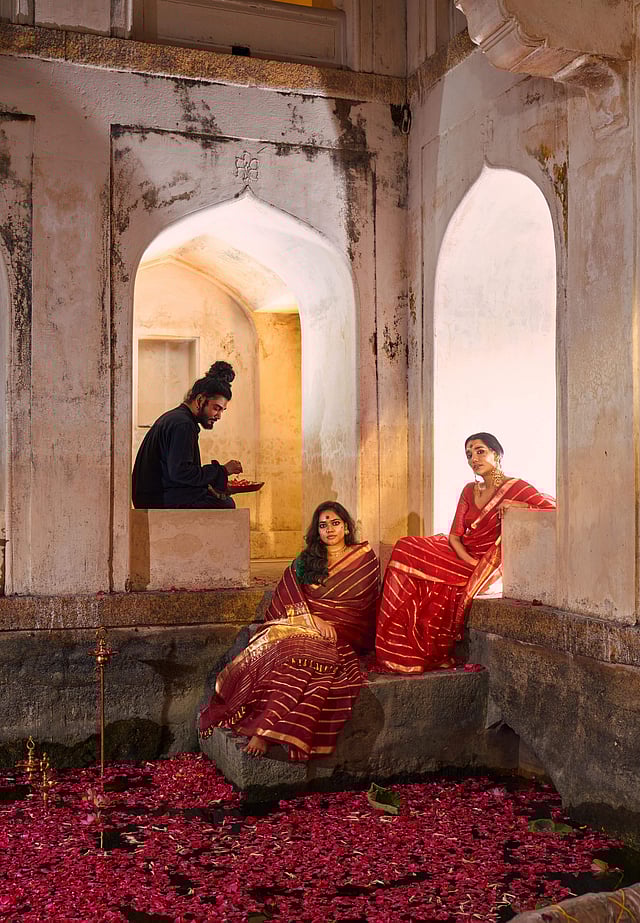 Hyderabad-based designer Saurav Das drops Vasant collection in an elegant ode to spring