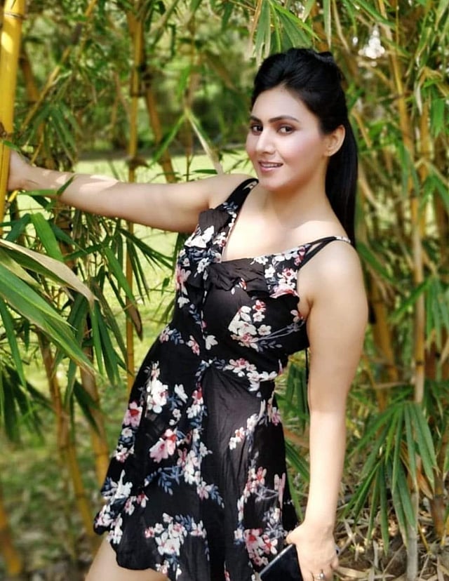 Actress Amita Yadav in a new music video