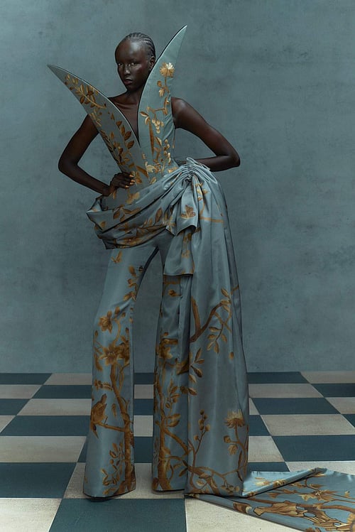 LFW 2024: From paper dolls to showstoppers, Harris Reed’s new ...