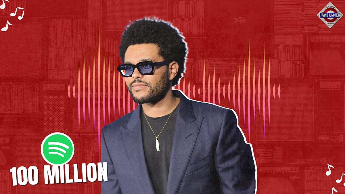 The Weeknd becomes first artist to reach 100 million monthly listeners ...