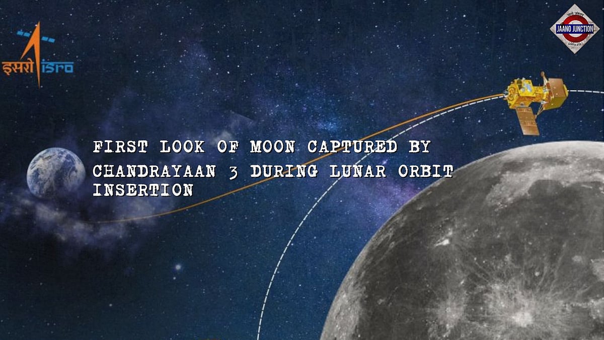 WATCH | First Look of Moon Captured by Chandrayaan 3 During Lunar Orbit ...