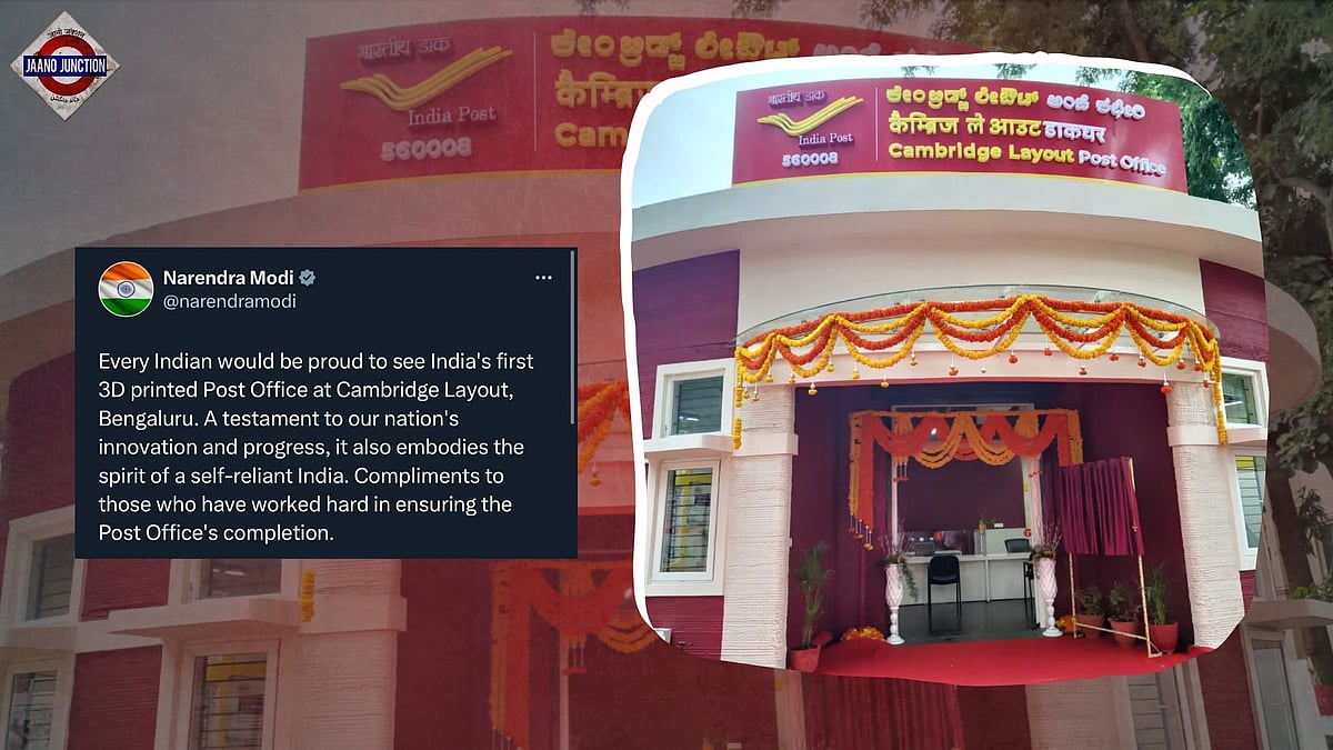 [In Pics] This is India’s first 3D-Printed Post Office