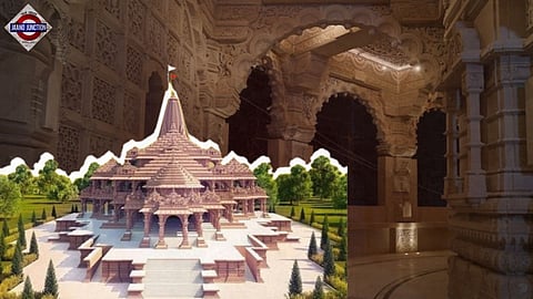 Mesmerising first visuals of Ayodhya's Ram Mandir during night