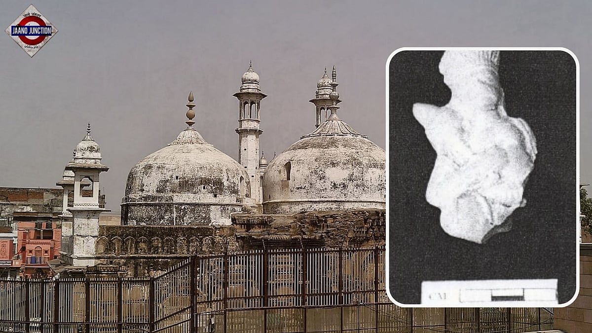 Sculptures of 'Lord Vishnu', 'Hanuman' found in Gyanvapi complex ...