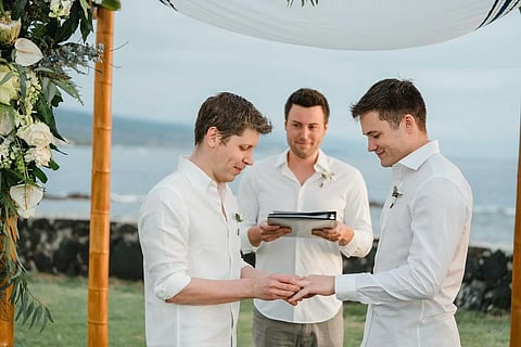 OpenAI CEO Sam Altman Ties the Knot with Best Friend Oliver Mulherin in ...