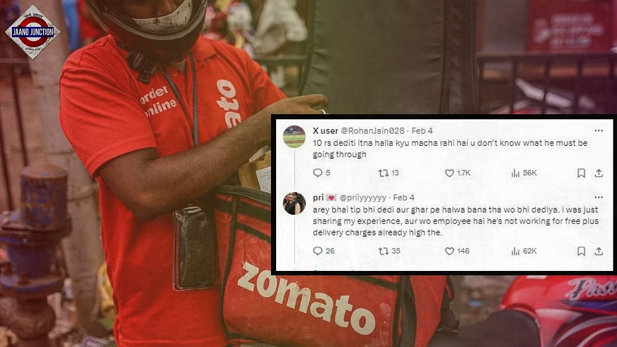 Woman slammed for ‘mocking’ Zomato delivery agent's late night tip request