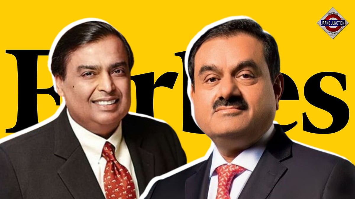 Mukesh Ambani richest Indian on Forbes billionaire list, Gautam Adani 2nd