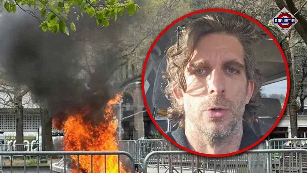 Max Azzarello, who set himself on fire outside court amid Trump's trial ...
