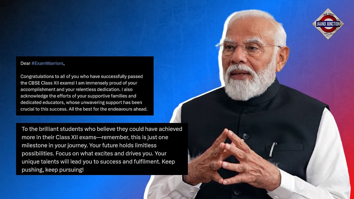 Prime Minister Modi Extends Congratulations to CBSE Class XII Exam Takers