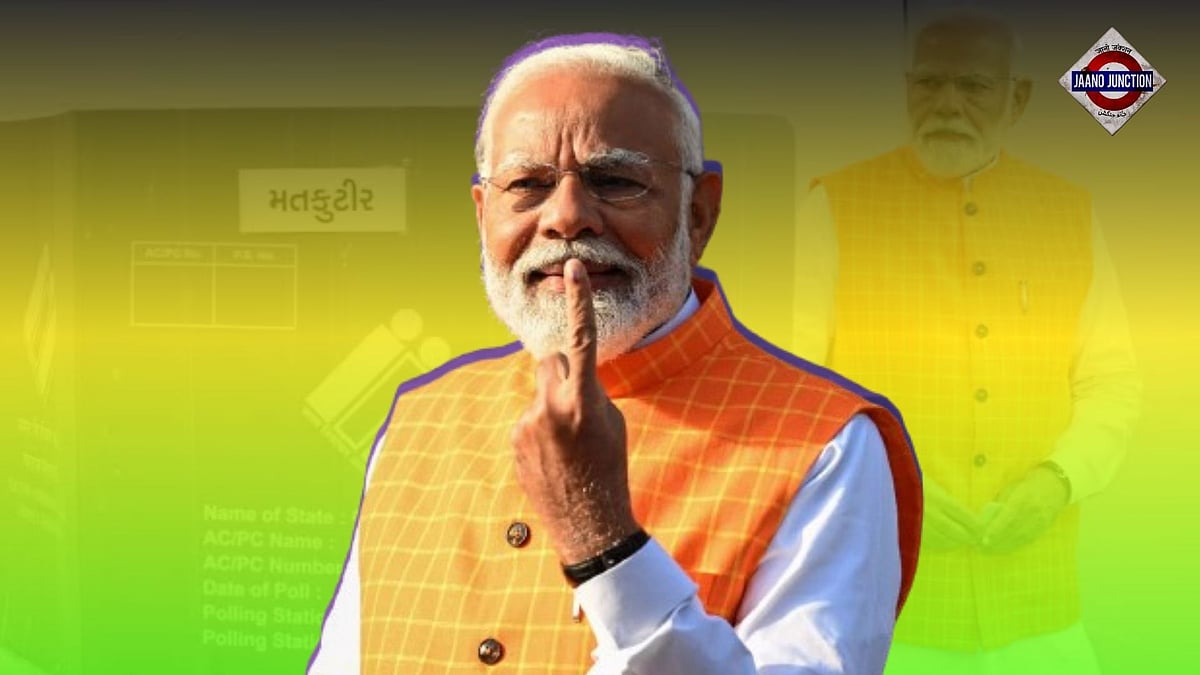 PM Modi Casts Vote In Ahmedabad, Says India's Election Process Example ...