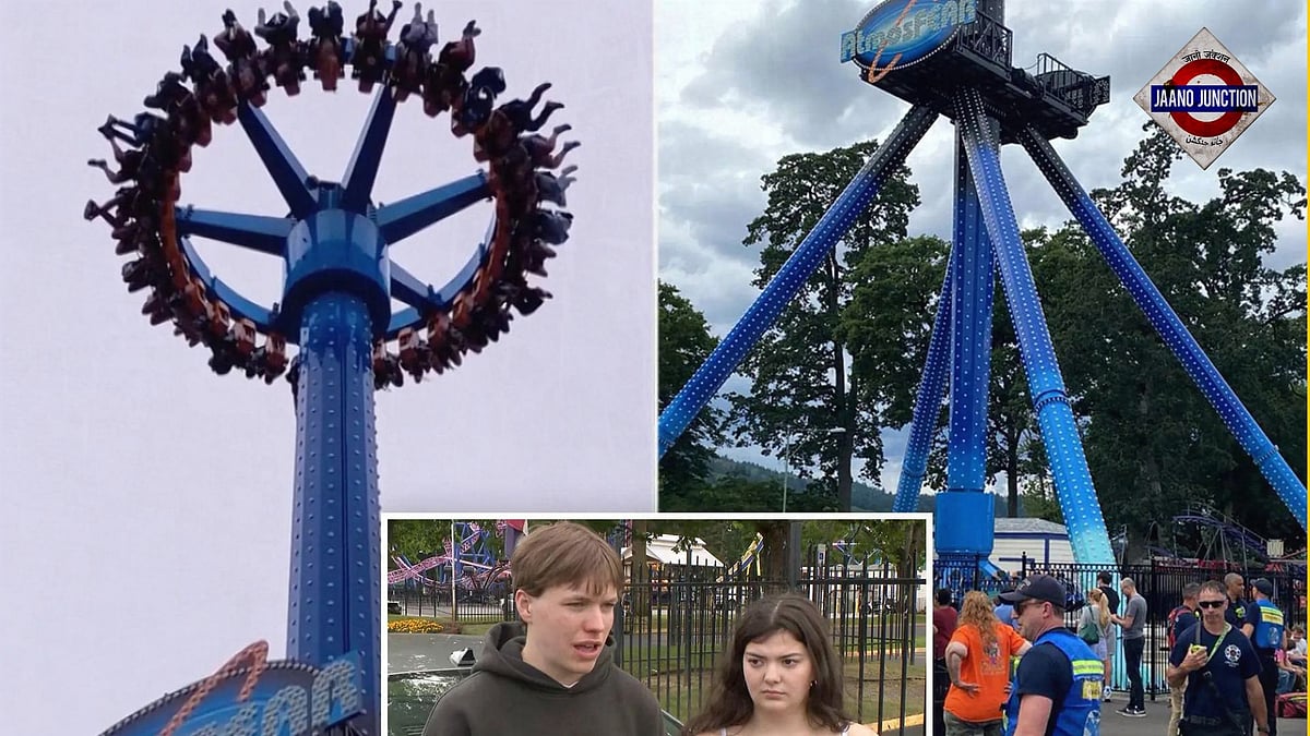 Video: 28 trapped upside down after ride at Portland amusement park ...