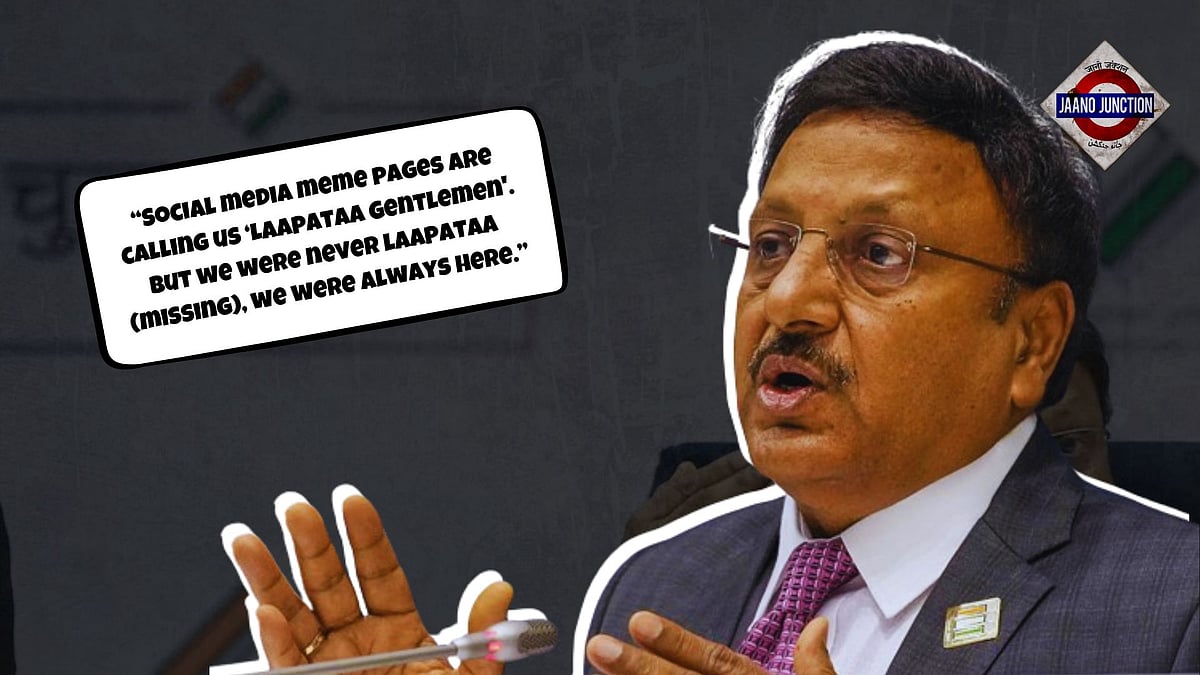 Poll body chief on 'Laapataa Gentlemen' memes: 'We were never missing'