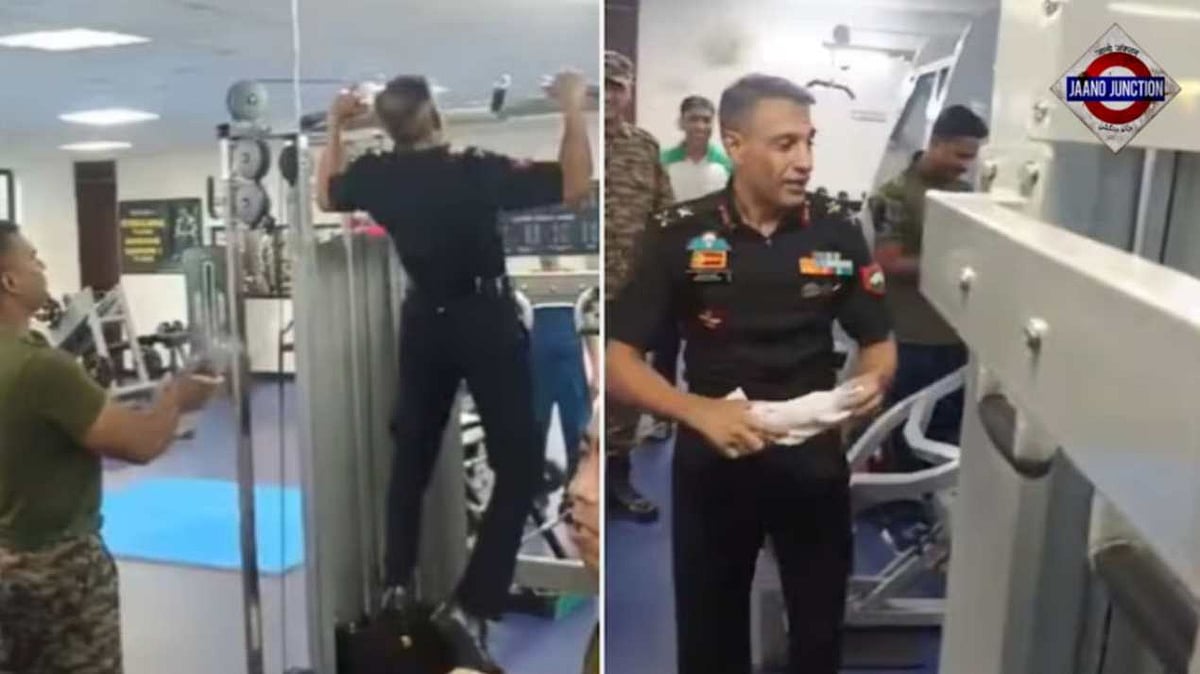 Major General, 56, performs 25 pull-ups without break. Internet is inspired