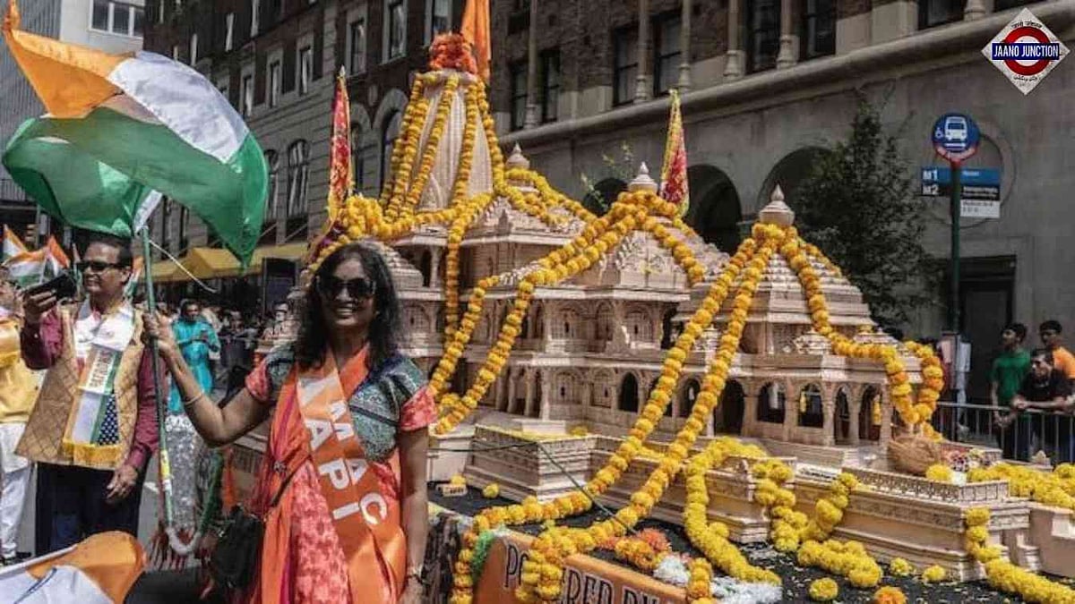 Ram Mandir float graces India Day Parade in New York despite protest