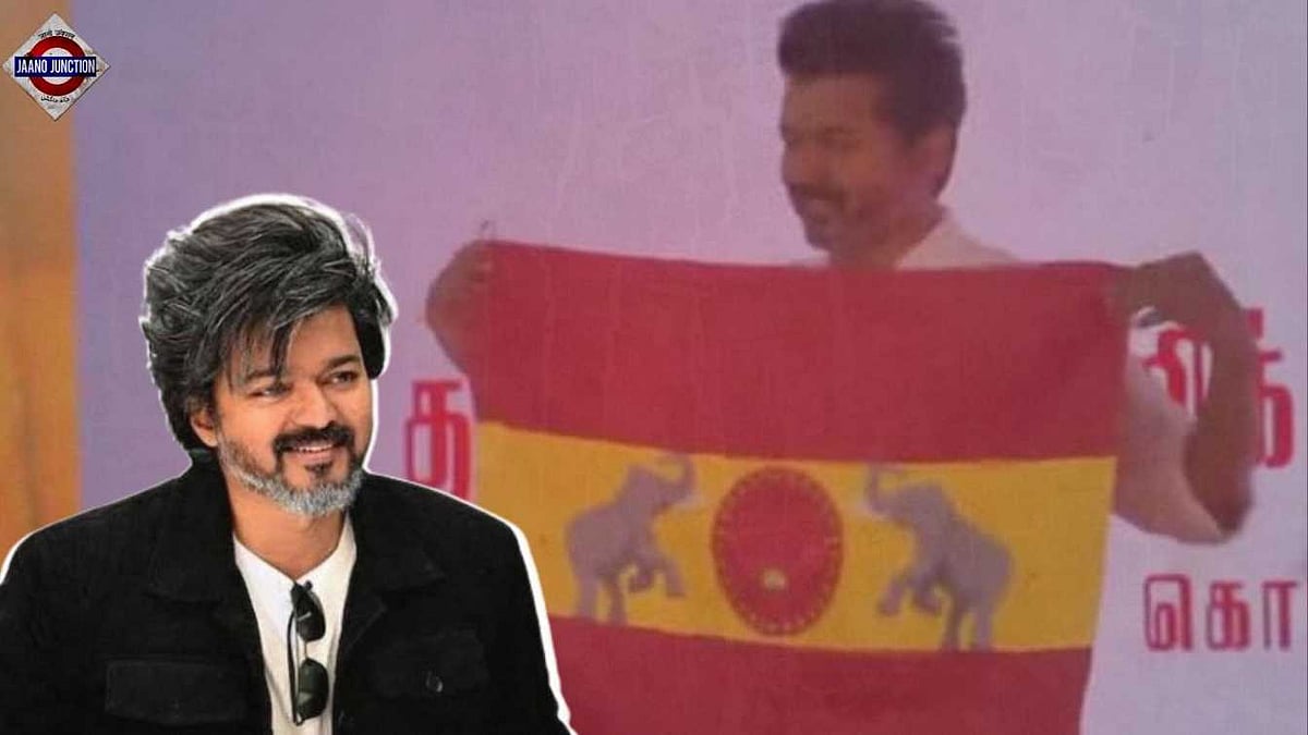 Tamil actor Vijay unveils Tamizhaga Vetri Kazhagam party flag: ‘Victory ...