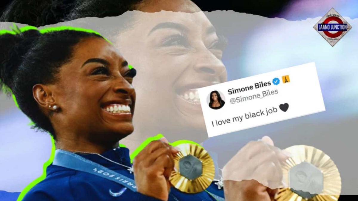 'I love my Black job': Gymnast Simone Biles knocks Trump after Olympic gold