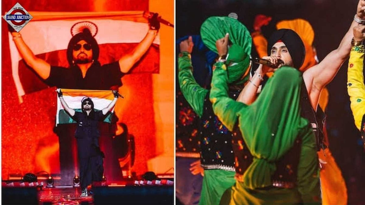 Dil-Luminati Tour: Diljit Dosanjh Waves The Indian Flag At Delhi ...