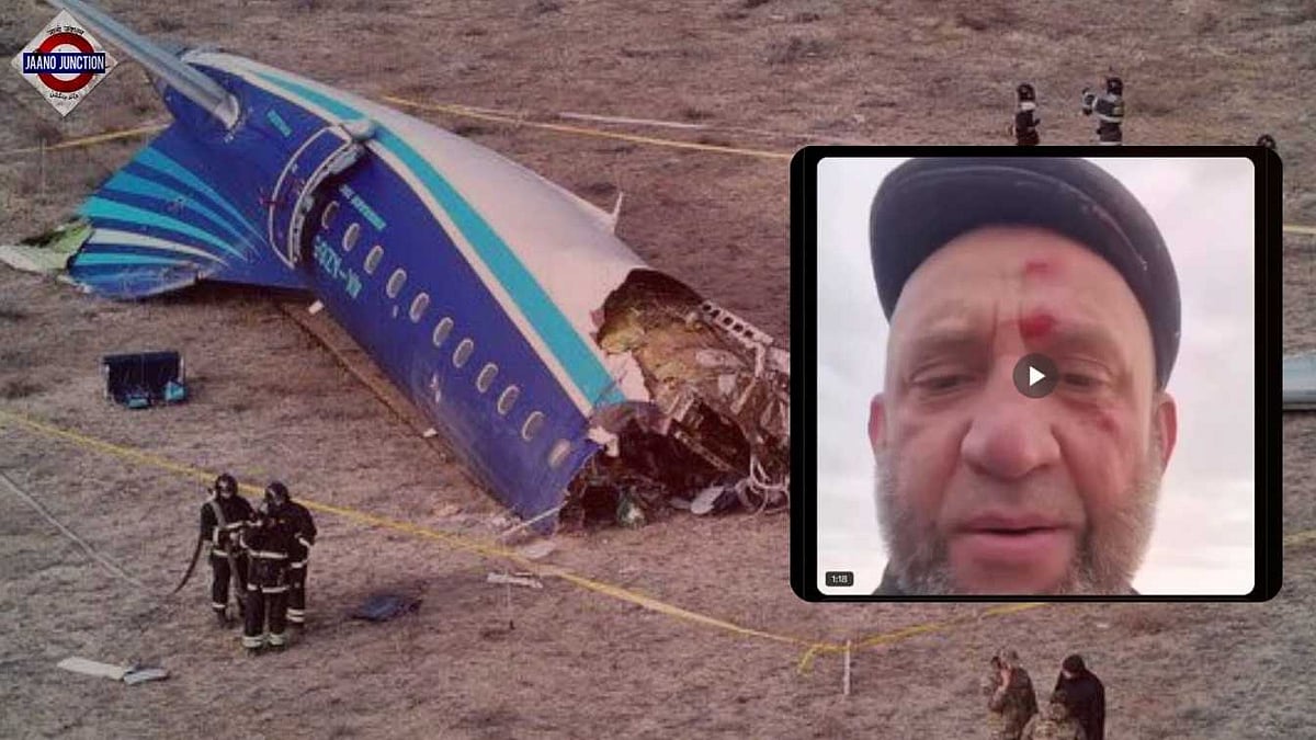 Passenger who miraculously survived Azerbaijan Airlines plane crash in ...