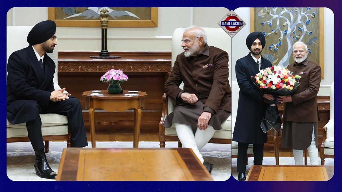 PM Modi meets Diljit Dosanjh, heaps praise on him in 'memorable ...