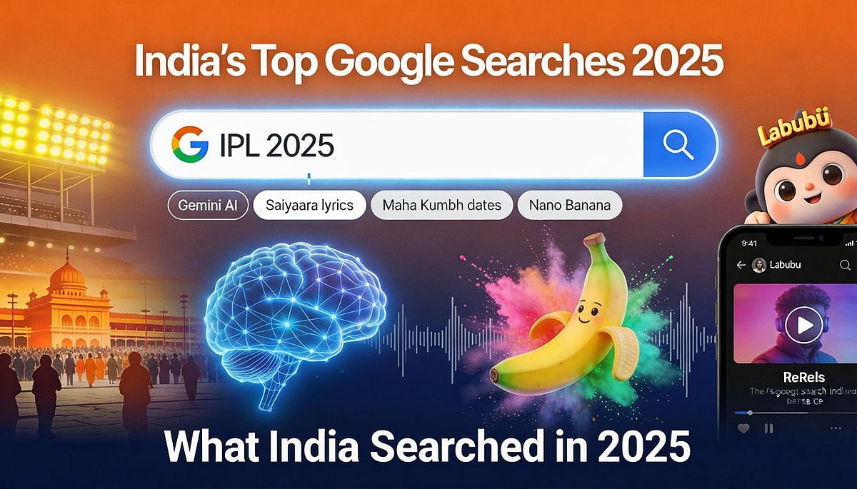 India's Top Google Searches 2025: IPL, AI Gemini, Saiyaara, Maha Kumbh
