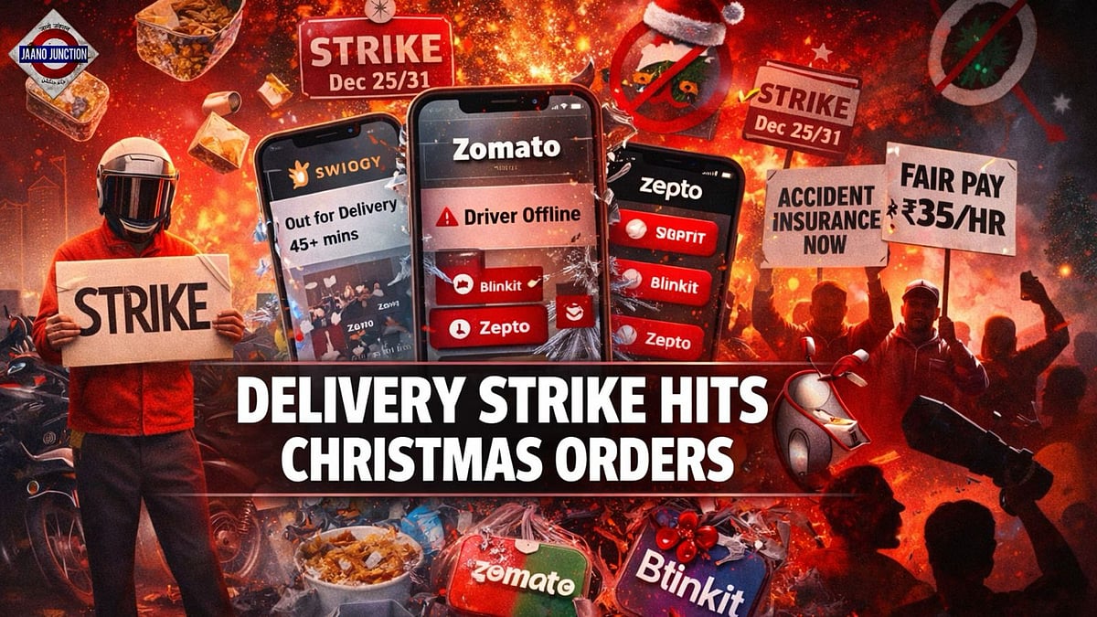 Swiggy Zomato Delivery Strike Today: Christmas Orders Delayed