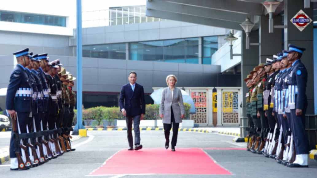 EU Chief Arrives In New Delhi, To Attend Republic Day Parade As Chief Guest