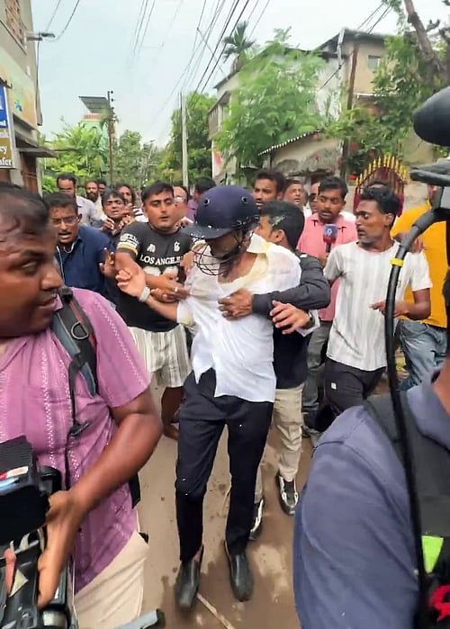 Abhishek Banerjee faces alleged assault by BJP workers; eggs, stones ...