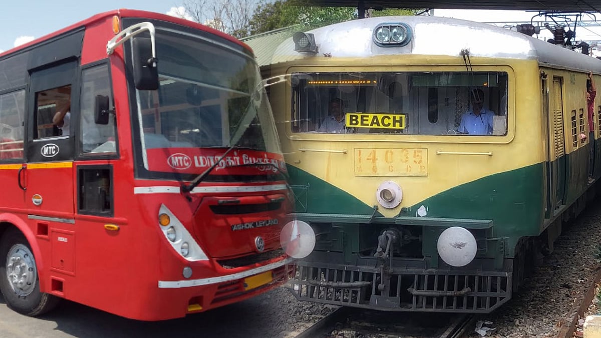 Chennai Beach - Pallavaram Special Trains and Special buses operated by MTC