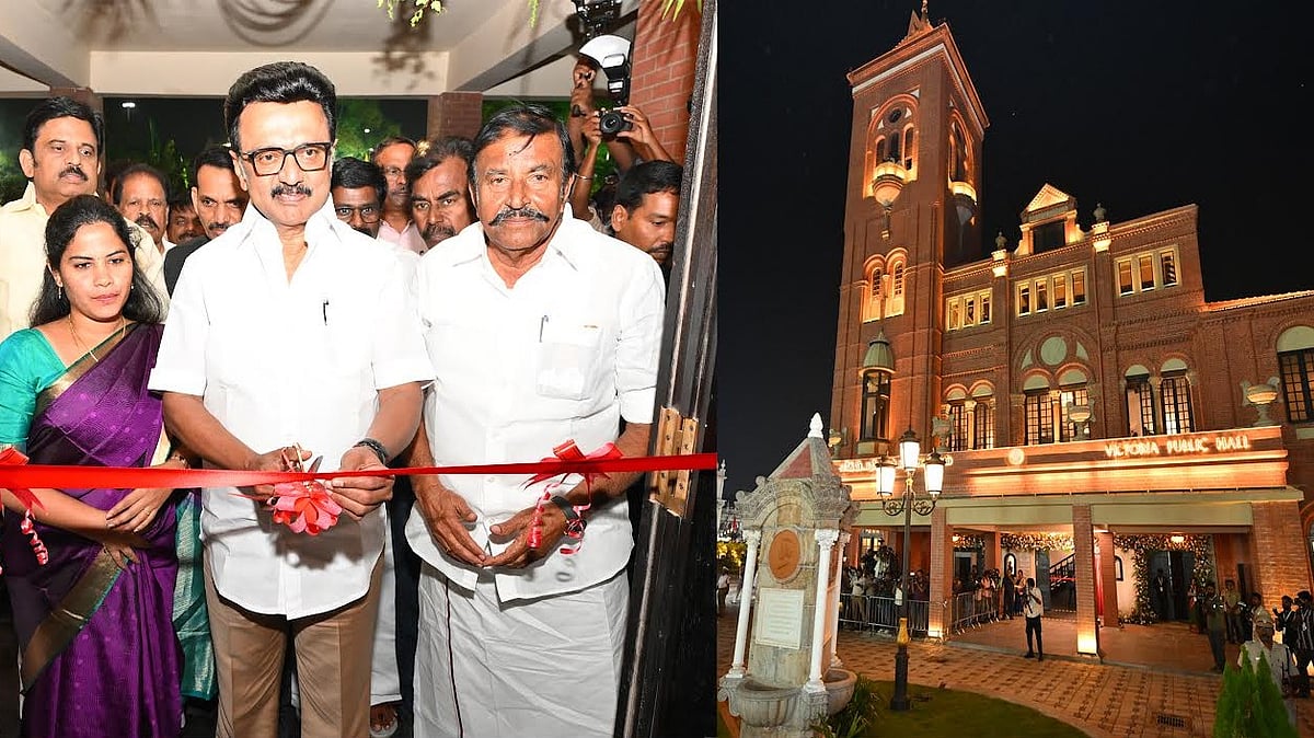 CM MK Stalin Victoria Hall Inauguration and Rippon Mandram Laying ...