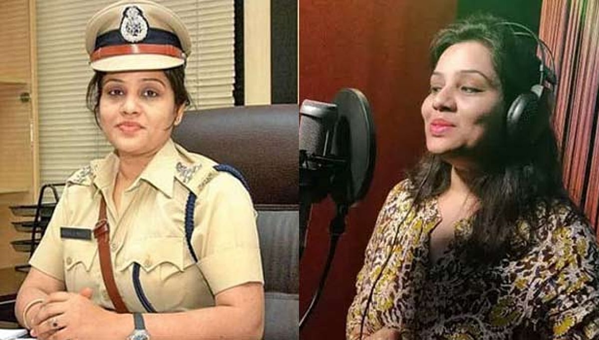 ips officer roopa become singer