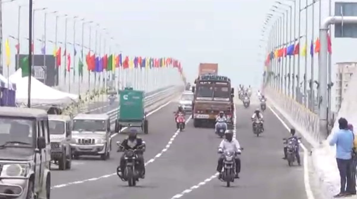 The Pallavaram bridge came into public use