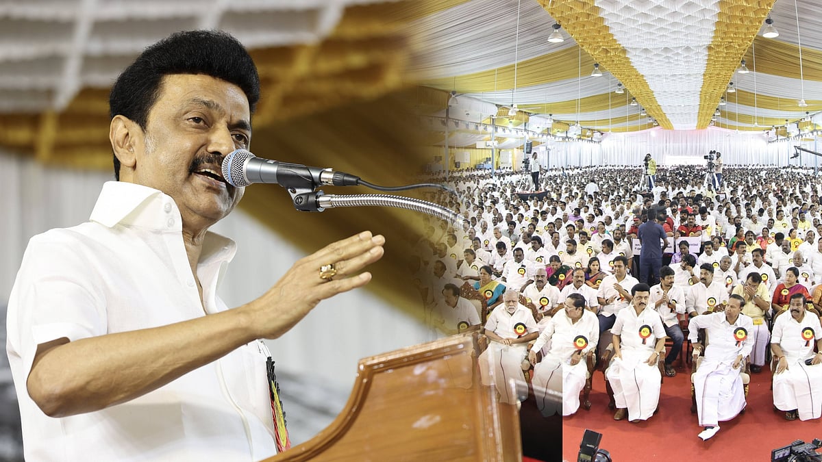 The leader of the dmk has created a feeling of great joy and caution ...