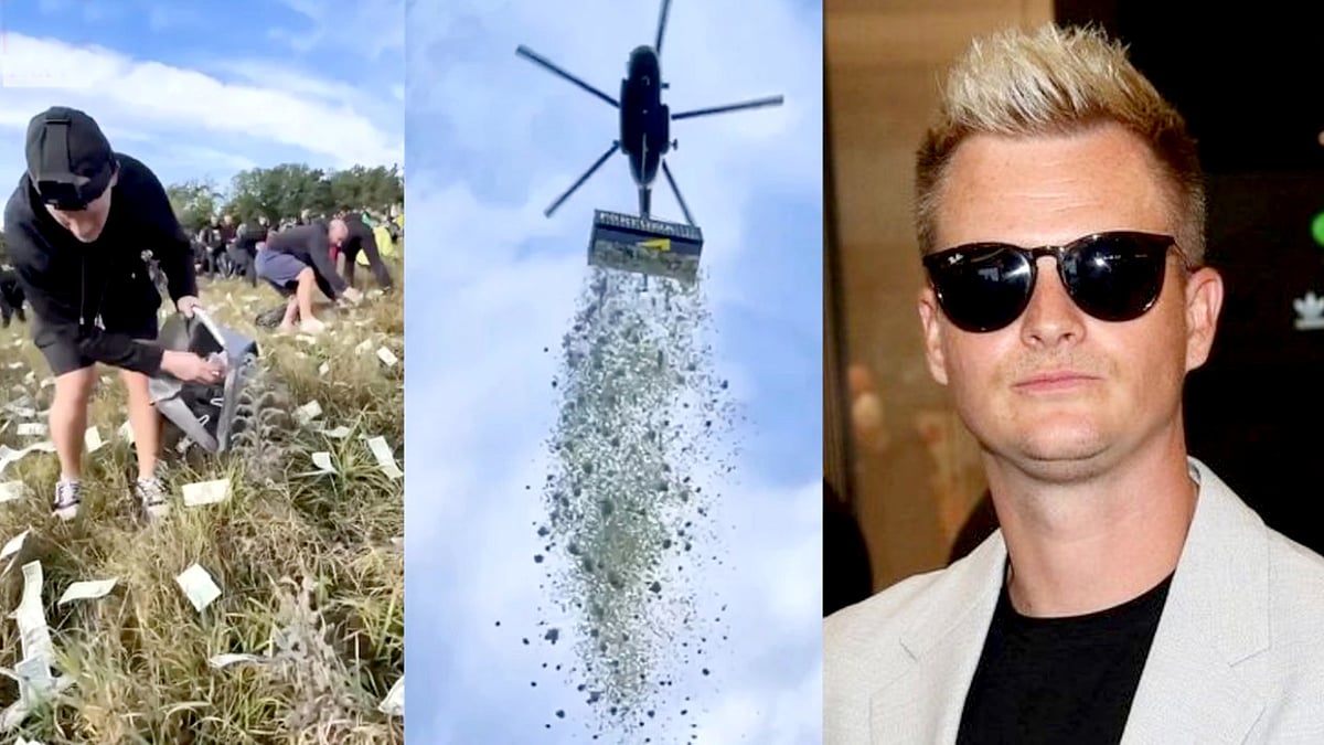 ‘World’s First Money Rain!’ Czech Influencer Kazma Kazmitch Rains A ...