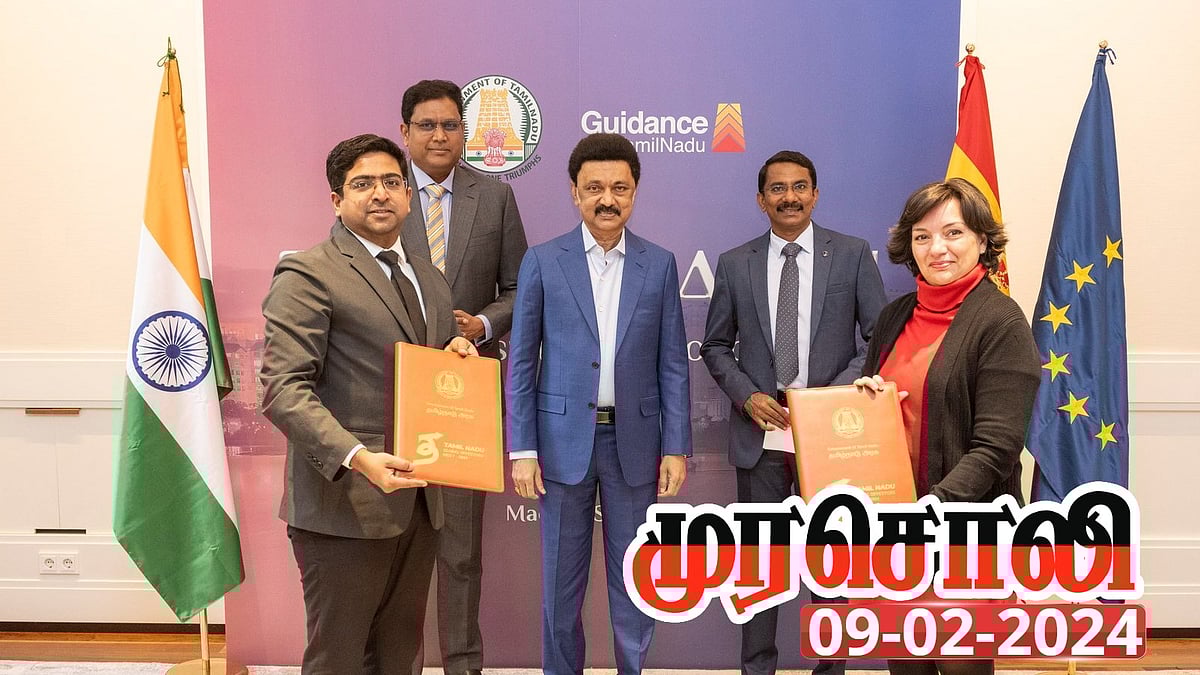 Murasoli editorial congratulates Chief Minister MK Stalin on his visit ...