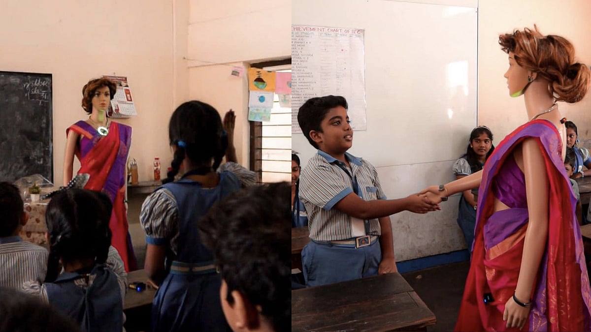 A school operating in Kerala has introduced a robot teacher with ...